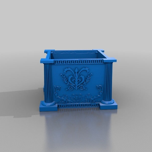 🏛️ greek ornamental box・Free STL File for ・Cults