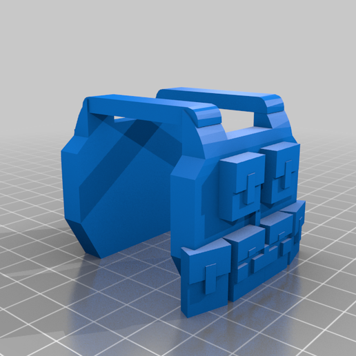 🚓 Lego Type Tactical Police Man・Free 3D File for ・Cults