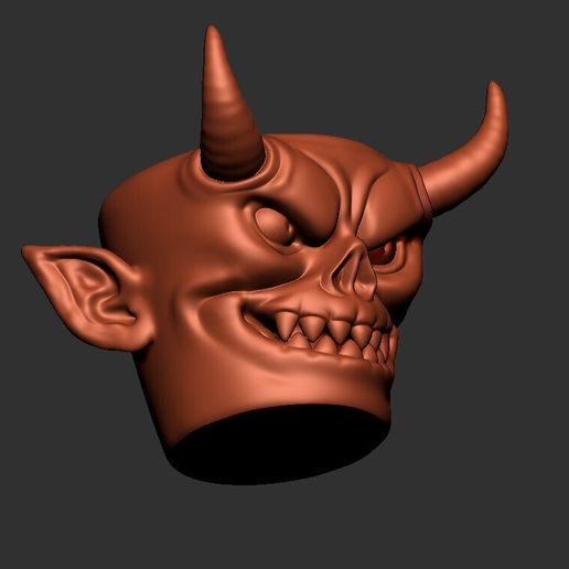 🪴 Demon Pot・ STL File for 3D printing・Cults