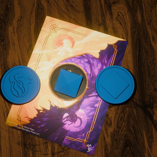 🤞 Fantasy Hope Coin&Token - DnD, Dolchsturz, TTRPG・Kostenlos STL Datei ...