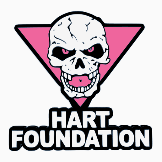 Bret Hart Logo WWE Bret Hart Hitman Poster Unframed A3