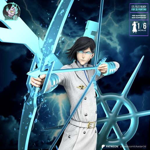 🎨 Uryu Ishida (Vollstanding Form) BLEACH TYBW - STL ready for 3D ...