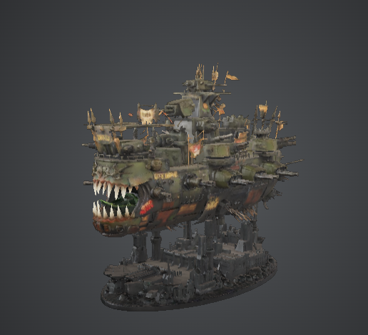 ⚔ warhammer 40k ORK SHIP・Free STL File for 3D printing・Cults