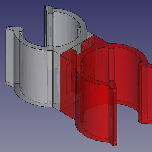 🗜️ Swivable clamp for rods・Free 3D File for ・Cults