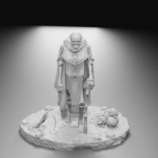 💀 Skull Walker・Free 3D File for 3D printing・Cults
