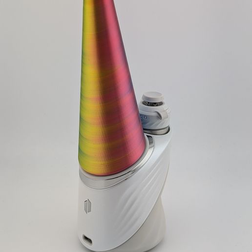 👽 Puffco Peak Pro Topper Perculator and Bubbler・ STL File for 3D ...