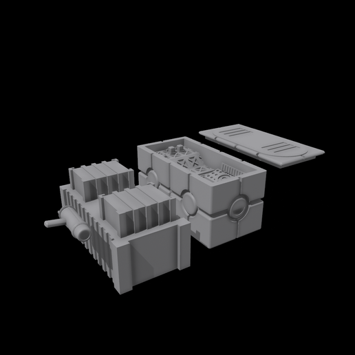 ⭐ Star Wars Imperial Scanning Crew Equipment for 3.75" and 6" figures ...
