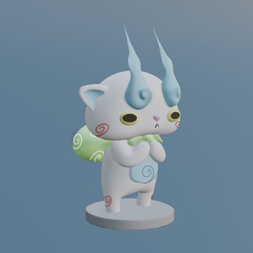 STL file komasan yokai 🦸 ・3D printable design to download・Cults