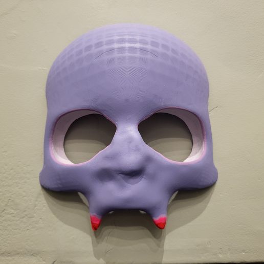 3D printed Skull Mask • made with Sovol SV01・Cults