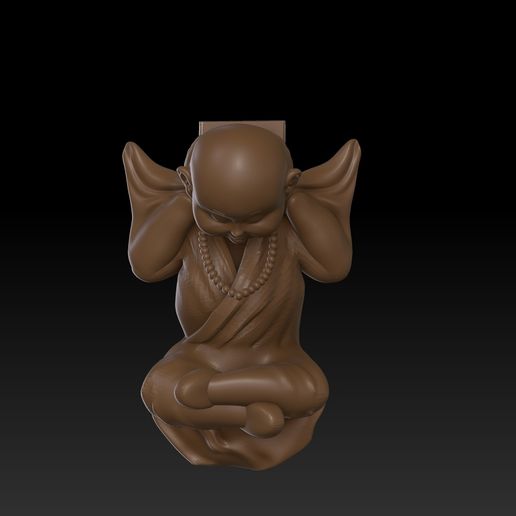 🫖 Little Monk 18・ STL File for 3D printing・Cults