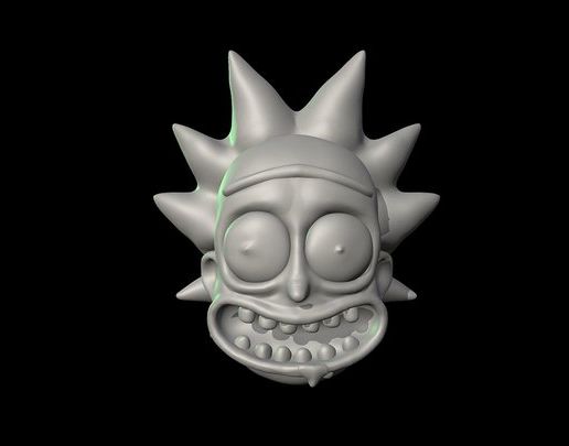 Fichier 3D Rick Sanchez (keychain) 3d printable 🗝️ ・Modèle à ...