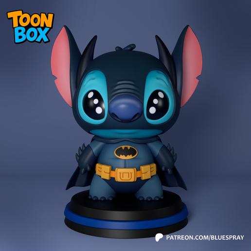 👧 Batman Stitch・ 3D File for 3D printing・Cults