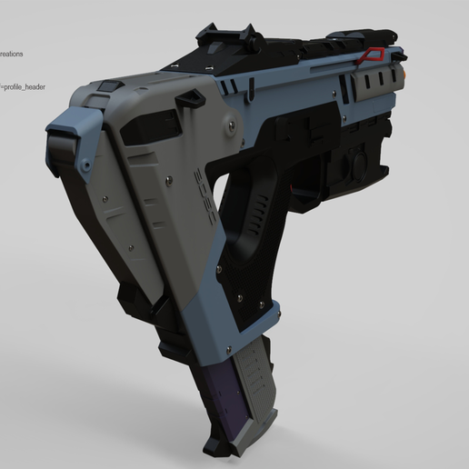 🔫 High Detail Apex Legends Alternator SMG Cosplay Prop Fan-Art・ STL ...