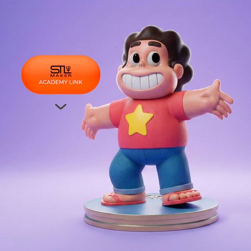 👾 STEVEN | STEVEN UNIVERSE・ STL File for 3D printing・Cults