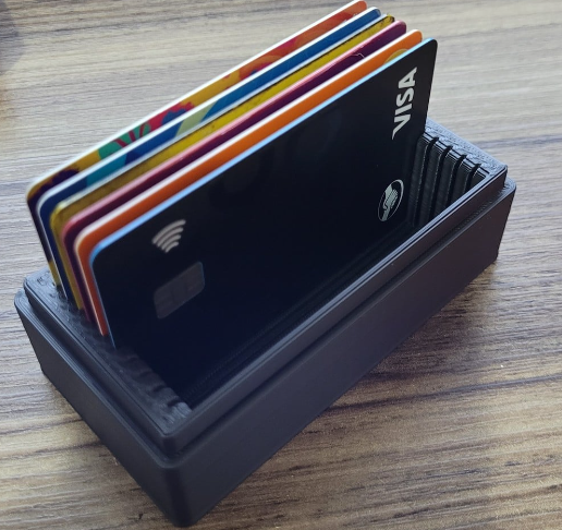 STL file Card Holder With Cover 🐖 ・3D printer model to download・Cults