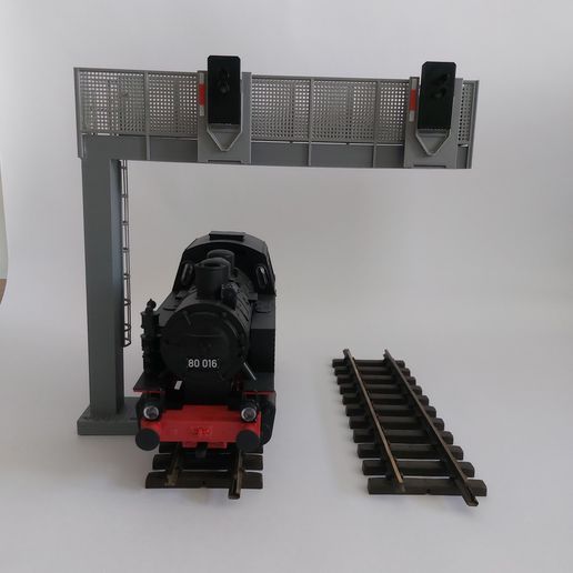 🌉 G gauge signal bridge garden railroad・ STL File for ・Cults