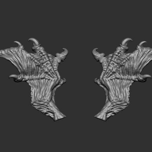 🪶 Demon/monster/dragon wings・ STL File for 3D printing・Cults
