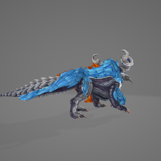 👹 MONSTER HUNTER ERUZERION・ STL File for 3D printing・Cults
