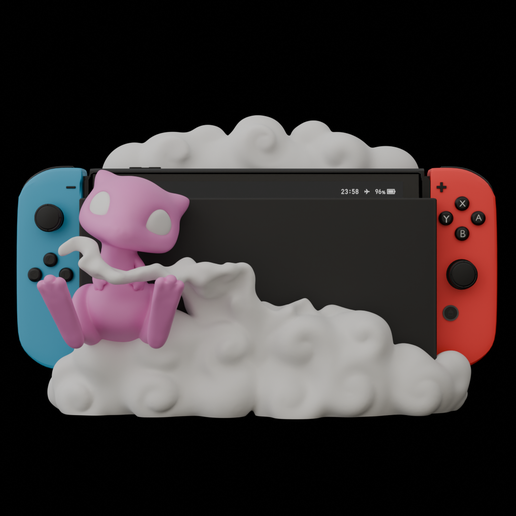 🐉 Nintendo Switch Pokemon Mew Dock- Versión Clásica y OLED (Versión PRE ...