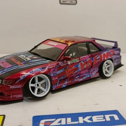 🚁 Body Kit Nissan S13 Origin Labo 1/24・ STL File for 3D printing・Cults