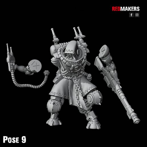 3D file Tech Rangers – Omniforge 💂 ・Design to download and 3D print・Cults