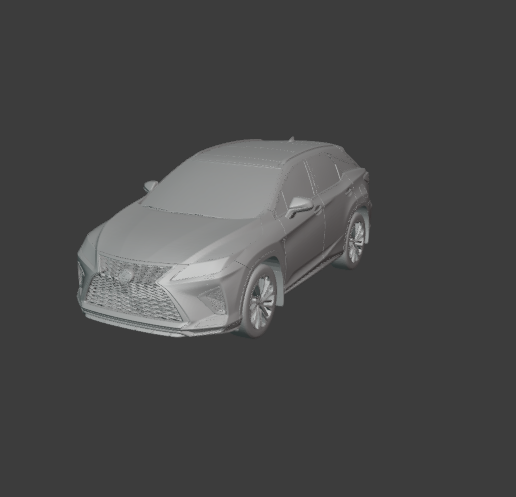 🚗 2020 Lexus RX450h F Sport・ STL File for 3D printing・Cults