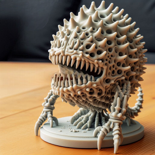 👹 Tyranid Monster Egg Incense Holder – Alien Hive 3D Print・ STL File for 3D printing・Cults