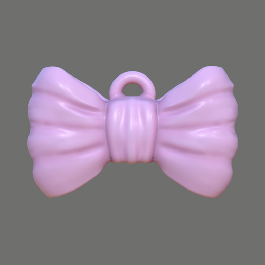 STL file Cute bow keychain 🏹 ・3D printer design to download・Cults