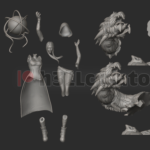 👹 Maya・ STL File for ・Cults