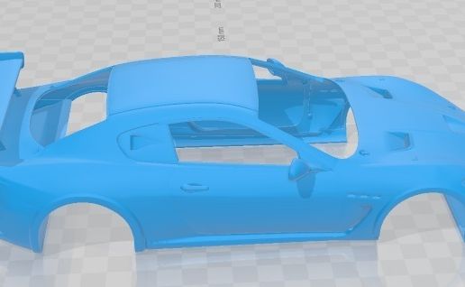 🚗 Maserati Granturismo MC GT4 Printable Body Car・ 3D File for ・Cults