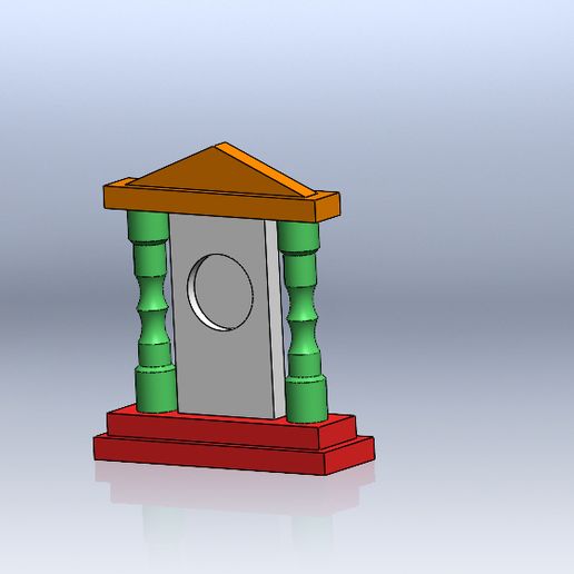 STL file desk clock 🕰️ ・3D printable design to download・Cults