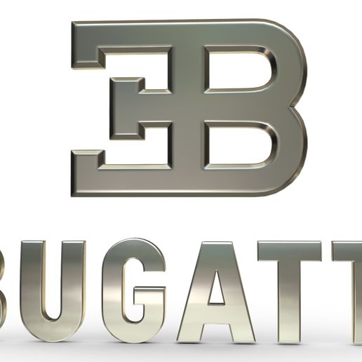 bugatti symbol text