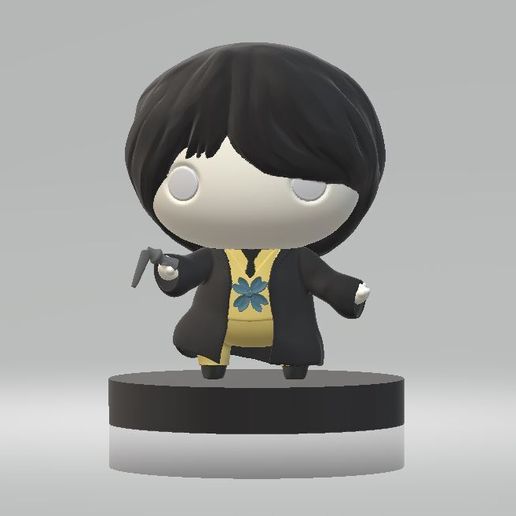 🐉 chibi-style wizard 3D printable model・ STL File for 3D printing・Cults