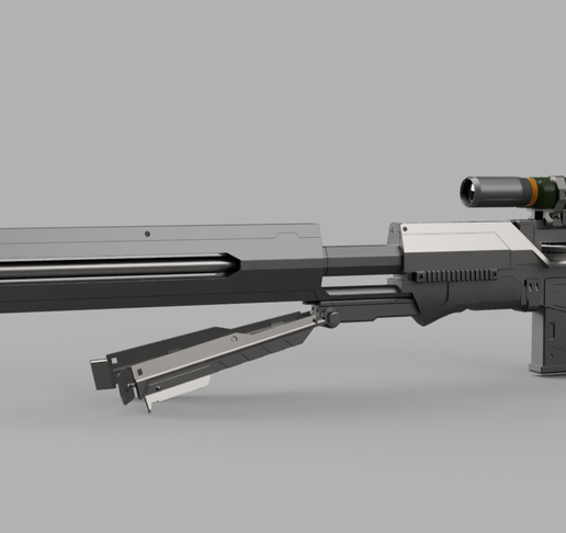 Halo Sniper Rifle Stl