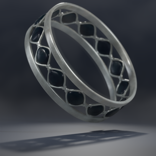 💍 Ring 01・Free OBJ File for 3D printing・Cults
