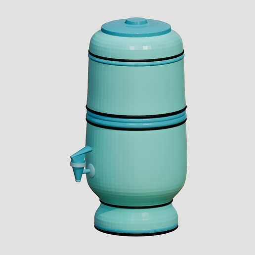 🚰 Water filter・Free STL File for 3D printing・Cults
