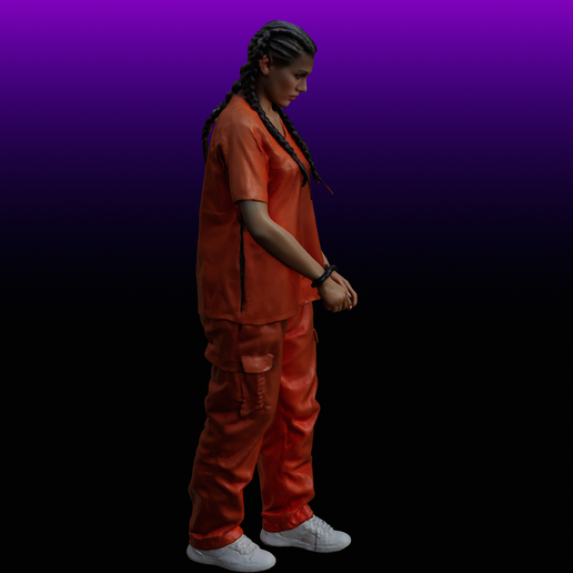 🎮 GTA 6 Lucia Prison Outfit STL Figure・ STL File for 3D printing・Cults