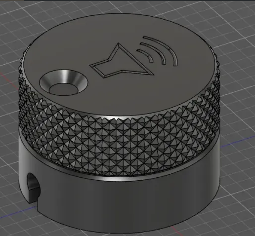 Free 3D file Volume Knob 🎵 ・3D printing design to download・Cults