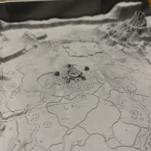 🗺️ Zelda Hyrule Relief Map Breath Of The Wild・ 3D File for ・Cults