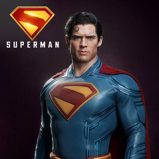 🦸‍♂️ Superman・ STL File for 3D printing・Cults