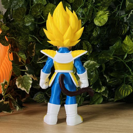 🎨 Vegeta ssj Fan art (no ams-multipart) Dragon Ball・Archivo 3D para ...
