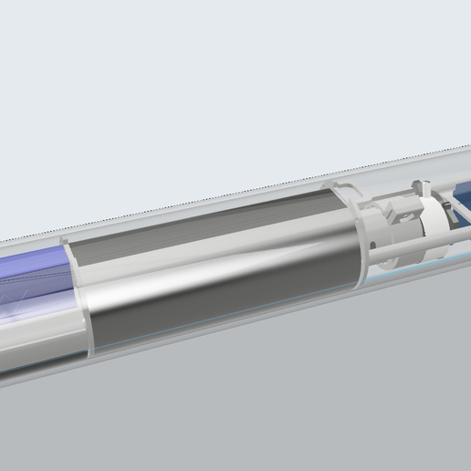 👽 WaterTightCylinder 60mm WTC for RC submarine・ STL File for 3D ...