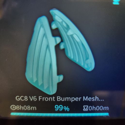 3D printed Subaru Impreza GC8 Front Bumper Lower Vent Scanned 3D Model ...