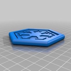 Бесплатный 3D файл Звездные войны - Значок империи・Модель для загрузки ...