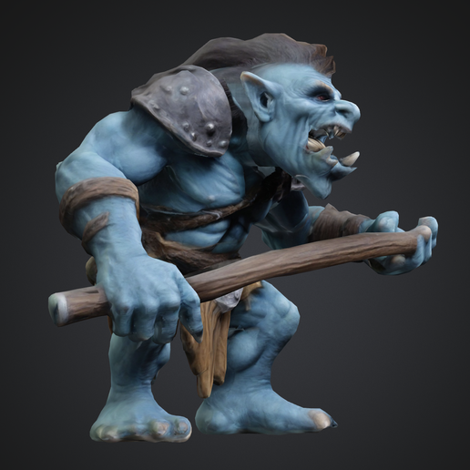 STL file DUNGEONS AND DRAGONS: Troll figure 🧌 ・Design to download and ...