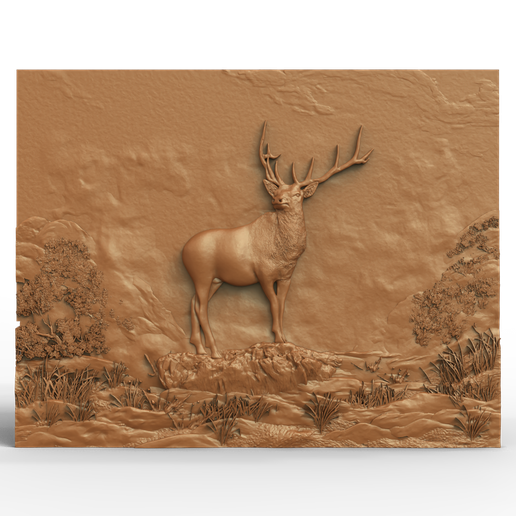 3D-Datei 3D Model STL File for CNC Router Laser & 3D Printer 0769 Animals 0591 📁 ・3D-Druck-Idee ...