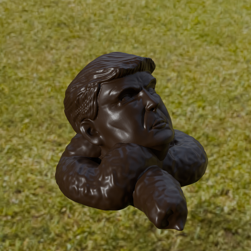 👫 Trump Turd・Free STL File for 3D printing・Cults