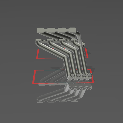 🚗 1/25 scale universal drag racing zoomie header 2.0・ STL File for 3D ...