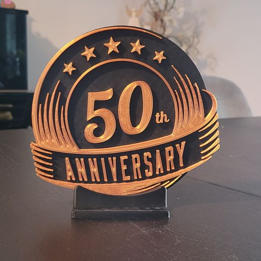 🎂 50th Anniversary・ STL File for 3D printing・Cults