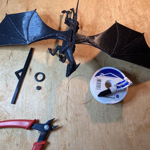 🐎 Thestral Flying Mobile・ 3D File for ・Cults